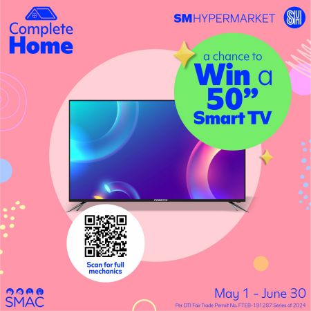 SM Hypermarket's Complete Home Returns with Exciting Offers to Spruce ...