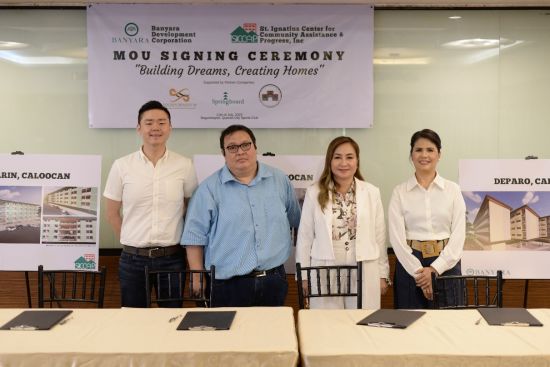 MOU SIGNING BETWEEN BANYARA DEVELOPMENT CORP. AND ST. IGNATIUS CENTER ...