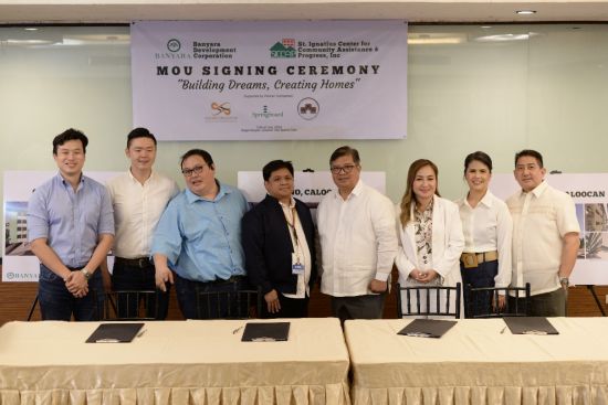 MOU SIGNING BETWEEN BANYARA DEVELOPMENT CORP. AND ST. IGNATIUS CENTER ...